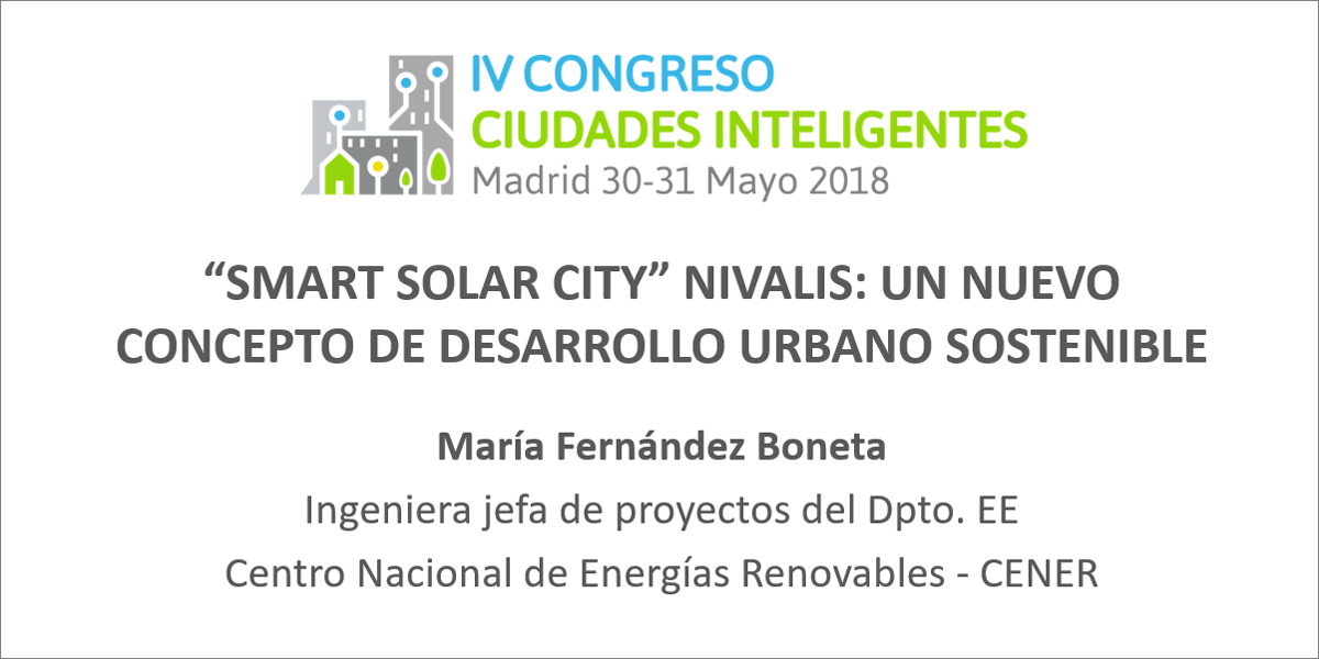Smart Solar City NIVALIS. Un nuevo concepto de desarrollo urbano ...