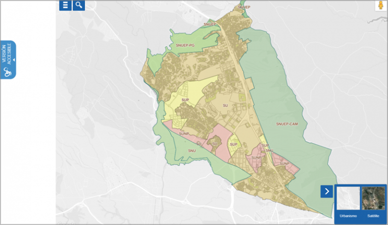 El geoportal de Las Rozas ofrece información geolocalizada sobre el ...