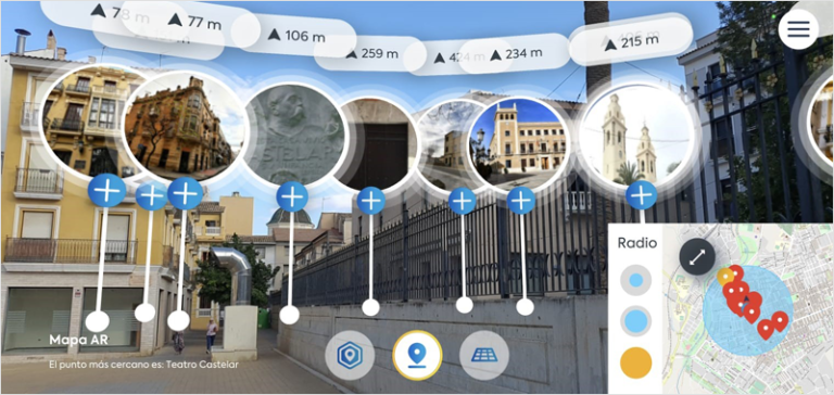 Una nueva app de realidad aumentada ofrece una experiencia turística ...