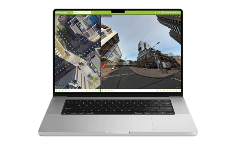 El visualizador web interactivo Street Smart de Cyclomedia incluye ...