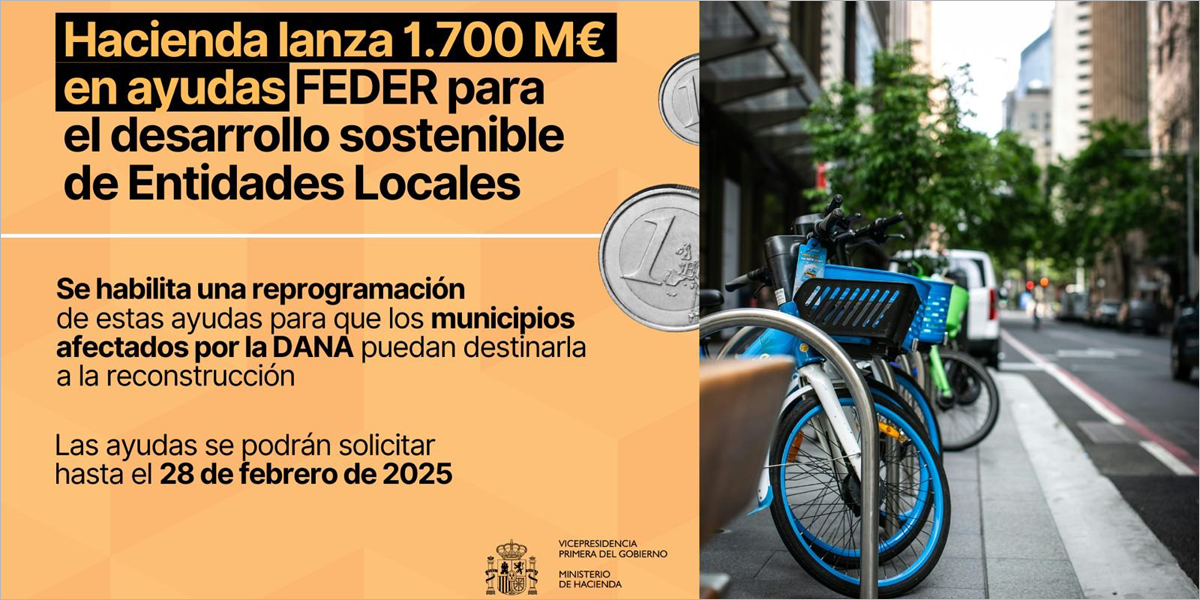 Abierta la convocatoria de ayudas FEDER para el desarrollo sostenible ...